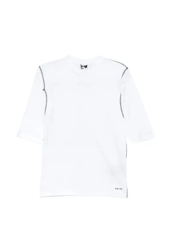 GR10K Topstitch T-shirt - White
