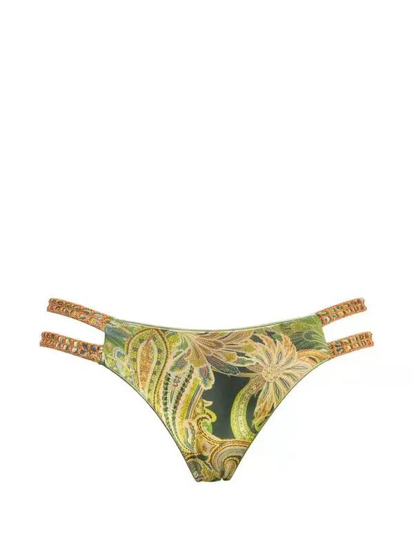 DEL MAAR Reversible Bikini Bottom - Green