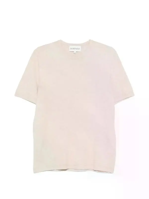 Eric Bompard Round-neck Short-sleeve T-shirt - Neutrals