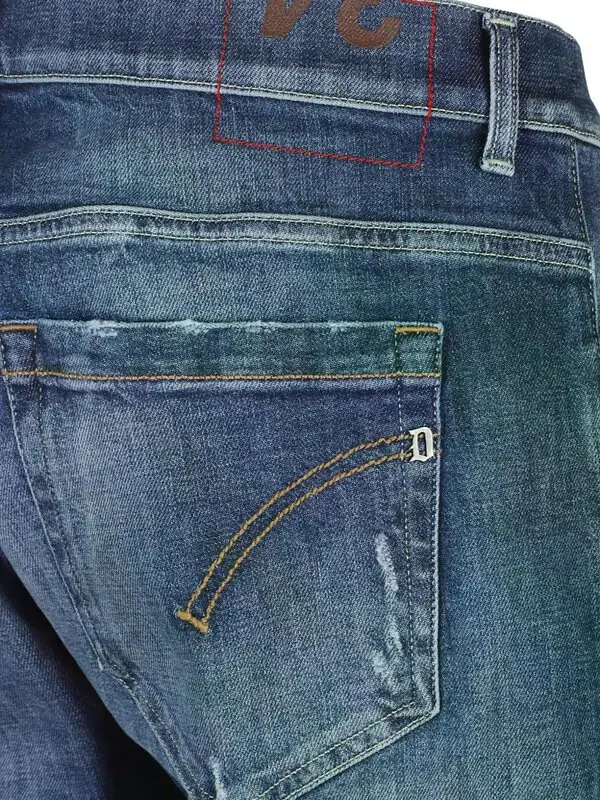 DONDUP Distressed Skinny Jeans - Blue