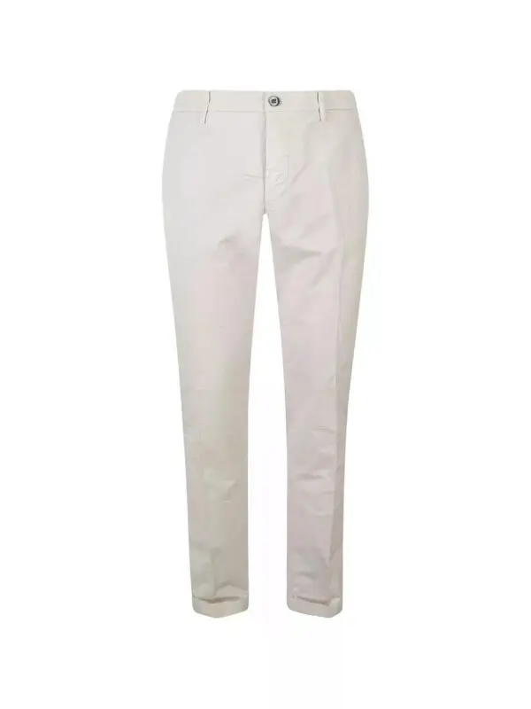 MASON'S Milano Trousers With Button Detail