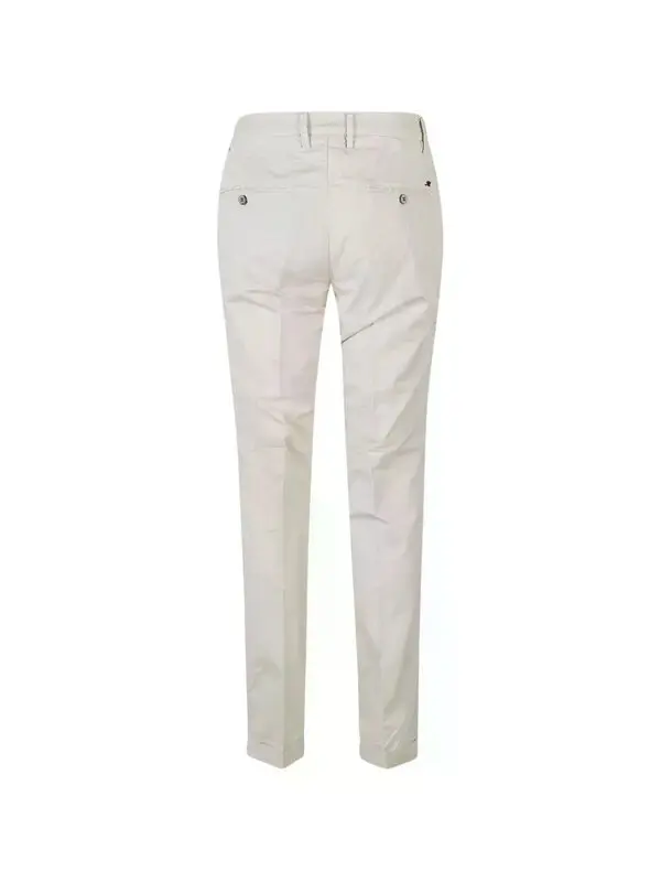 MASON'S Milano Trousers With Button Detail