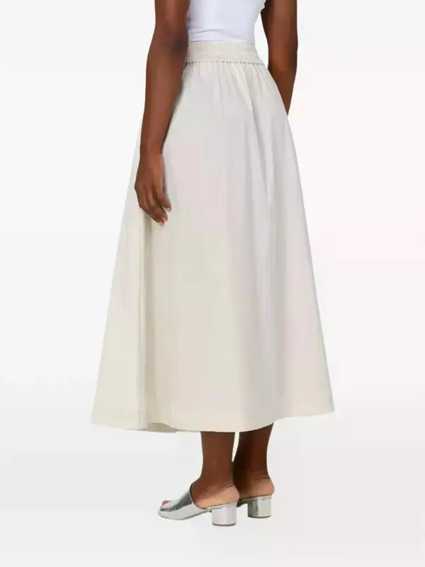 PT TORINO Pleated Midi Skirt