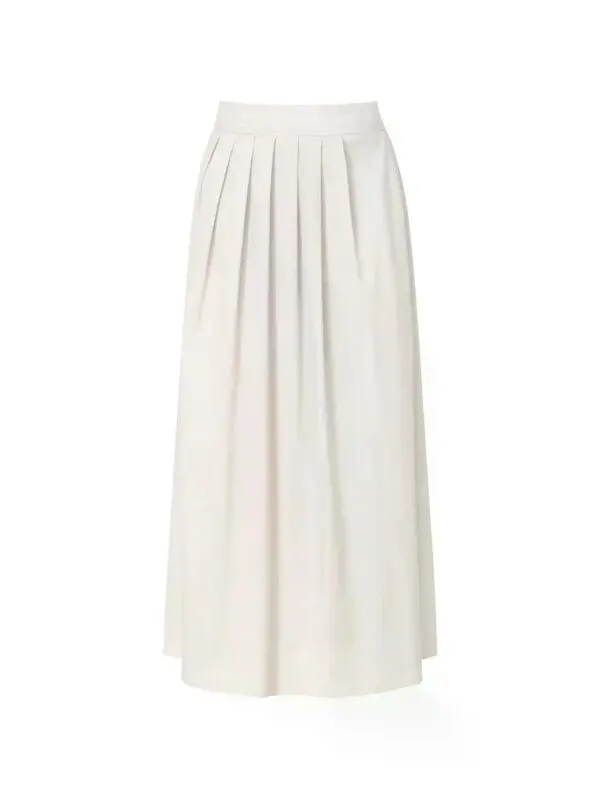PT TORINO Pleated Midi Skirt