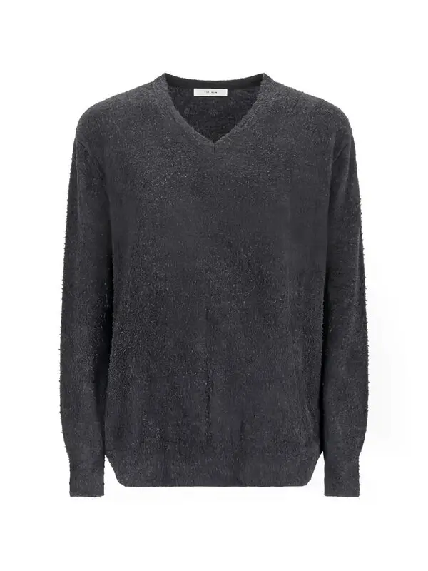 THE ROW V-neck Long Sleeve Sweater