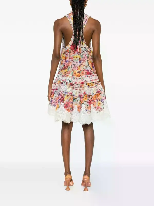 Zimmermann Floral Mini Dress