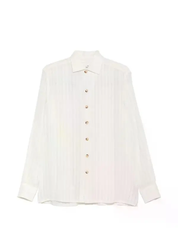 ALESSANDRO GHERARDI Striped Button Shirt