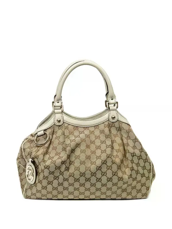 Gucci Small Sukey Monogram-pattern Tote Bag
