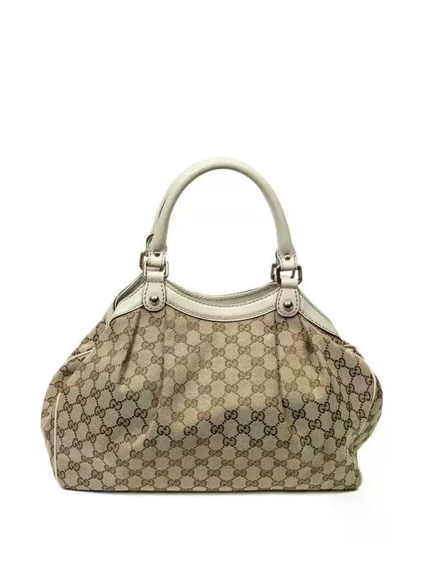 Gucci Small Sukey Monogram-pattern Tote Bag