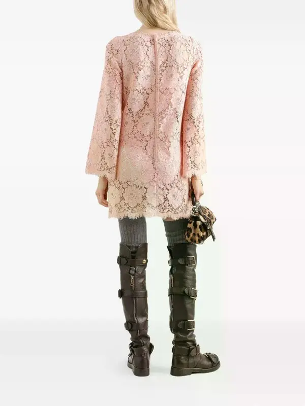 Dolce & Gabbana Cordonetto Lace Mini Dress