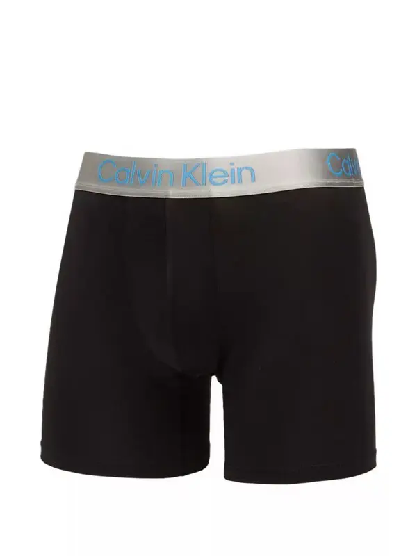 Calvin Klein Logo-waistband Boxers - Brown