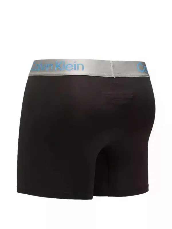 Calvin Klein Logo-waistband Boxers - Brown