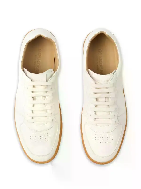 SCAROSSO Aureliano Leather Sneakers