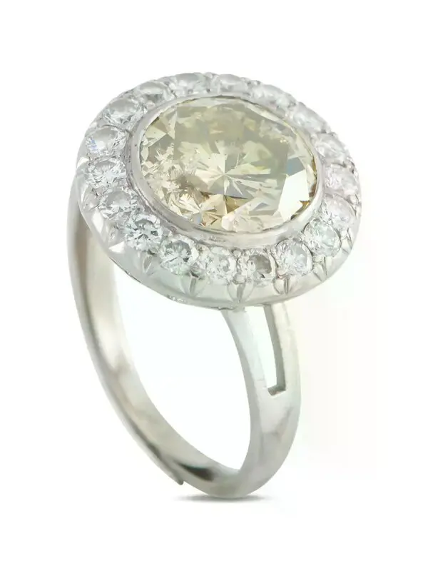 LB EXCLUSIVE Diamond Round Ring