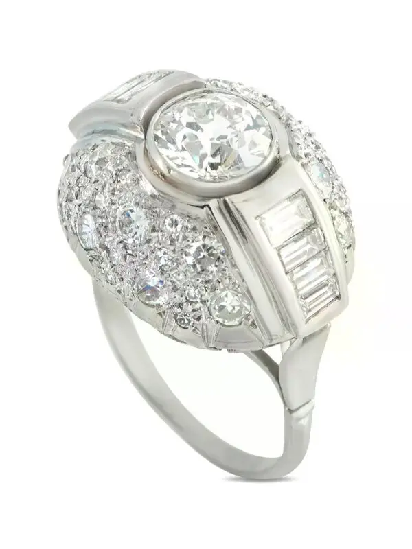 LB EXCLUSIVE Rounded Diamond Ring