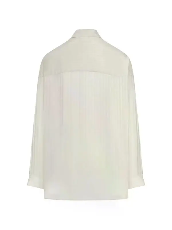 Balenciaga Striped Shirt With Pocket