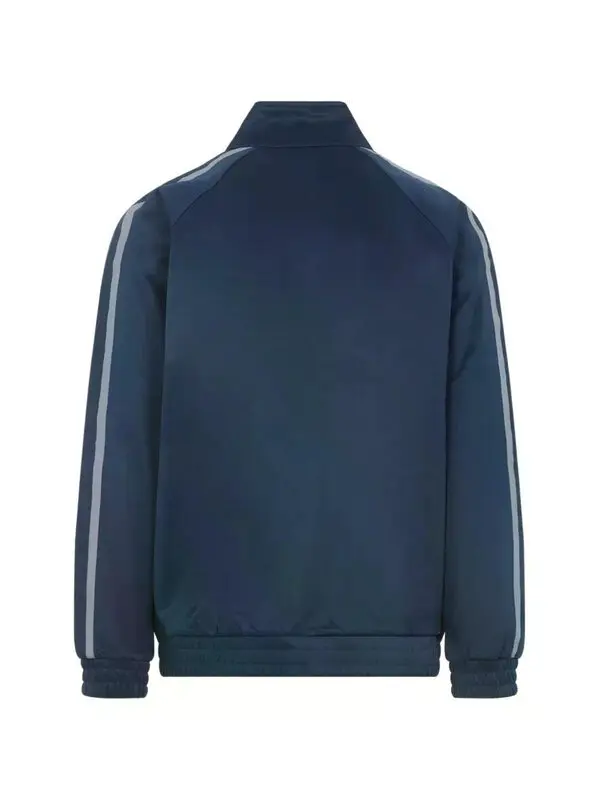 Carhartt Work In Progress Bolar Zip Stripe-detail Jacket - Blue