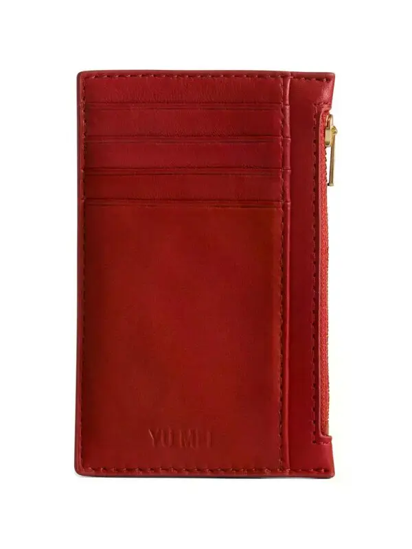 YU MEI Frank Cardholder - Red
