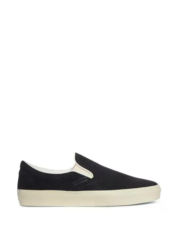 TOM FORD Jude Perforated Slip-on Sneakers