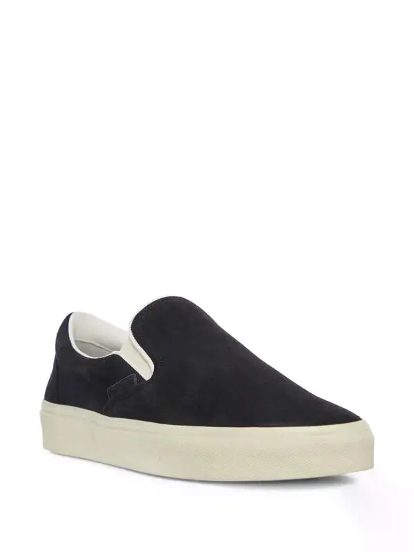 TOM FORD Jude Perforated Slip-on Sneakers