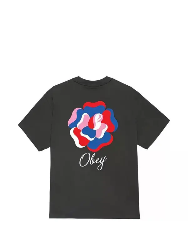 Obey Floral-print T-shirt