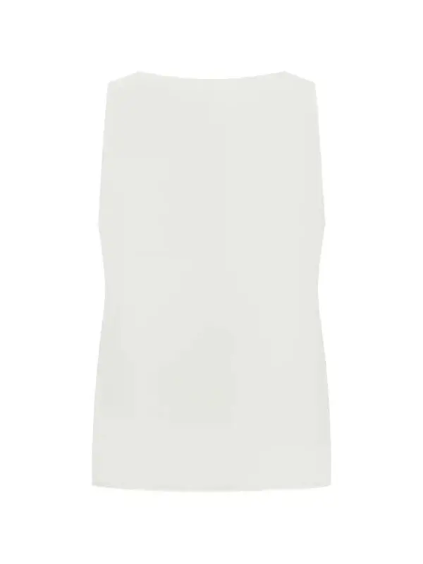 Emporio Armani V-neck Top - Neutrals