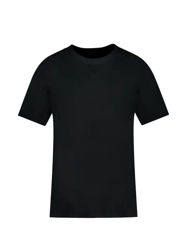 3.PARADIS Embroidered T-shirt - Black