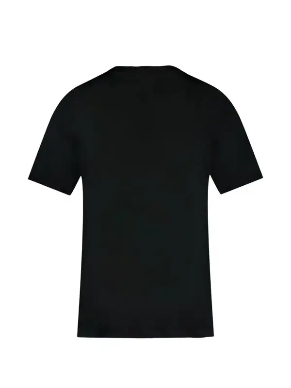 3.PARADIS Embroidered T-shirt - Black