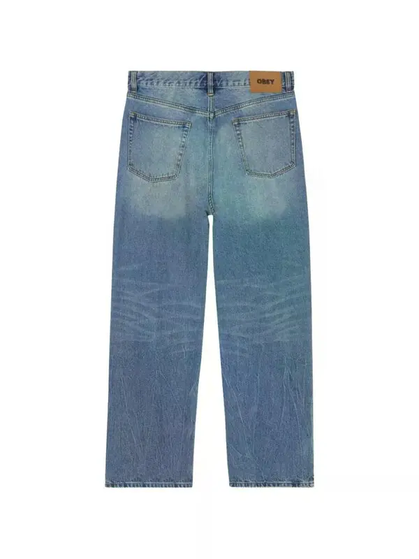 Obey Boxcar Straight-leg Jeans