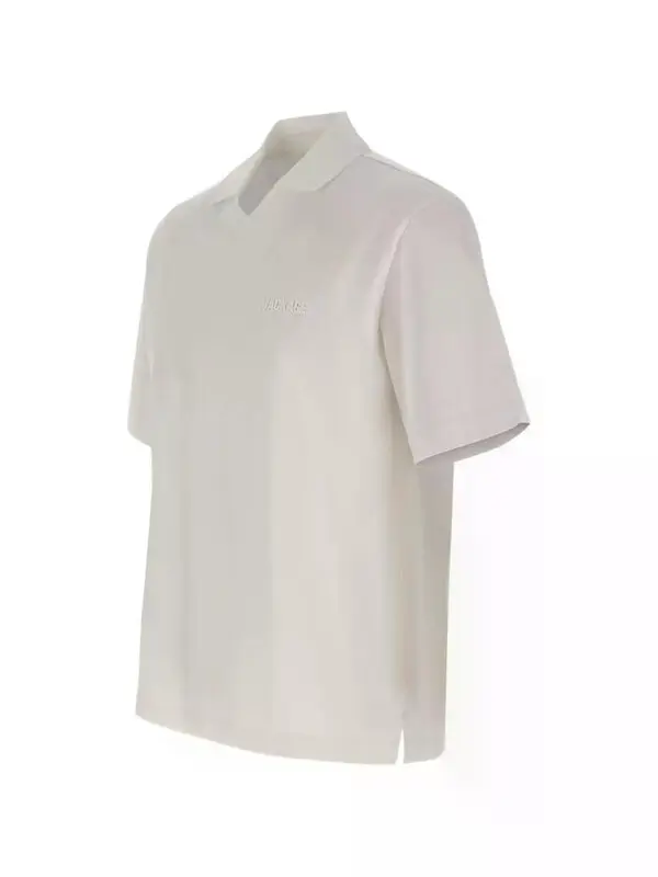 Mackage V-neck Logo-plaque T-shirt - White