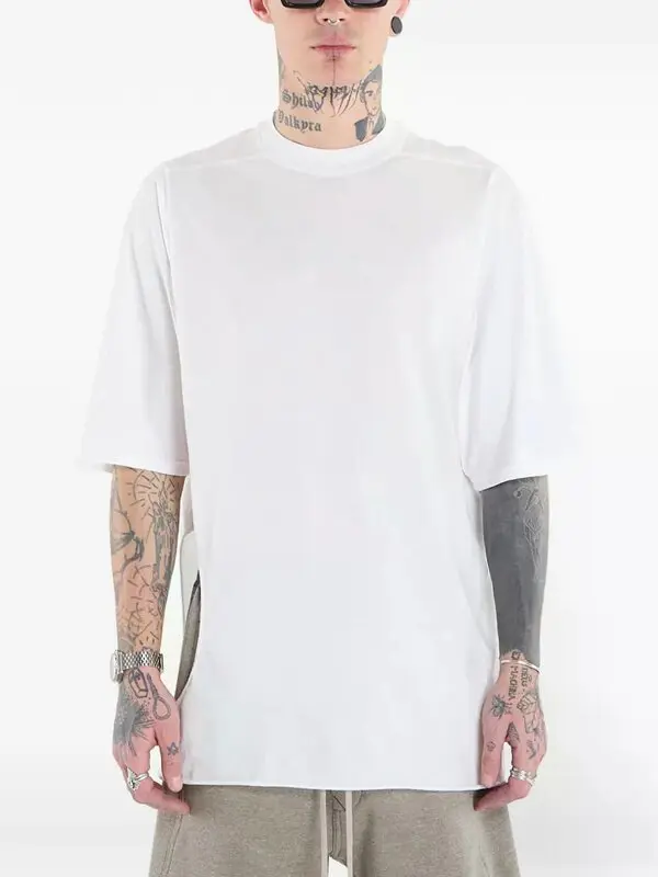 Rick Owens Subhuman Jumbo Cotton T-shirt - White