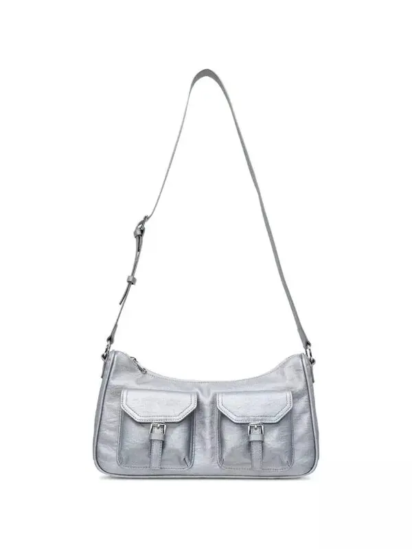 STAND OIL Mini Joey Shoulder Bag - Silver