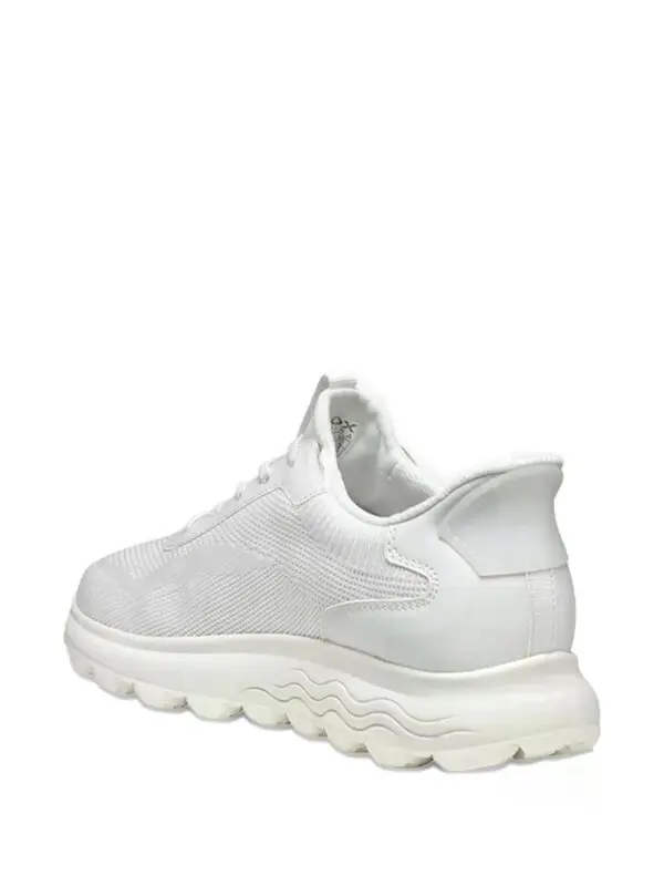 Geox Spherica Plus Lace-up Sneakers - White
