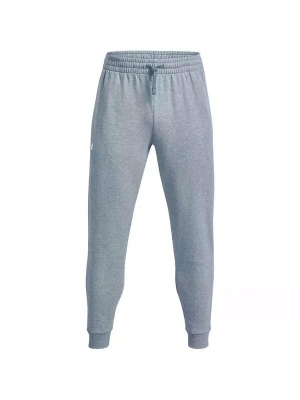 Under Armour Rival Drawstring Cotton Fleece Trousers - Grey