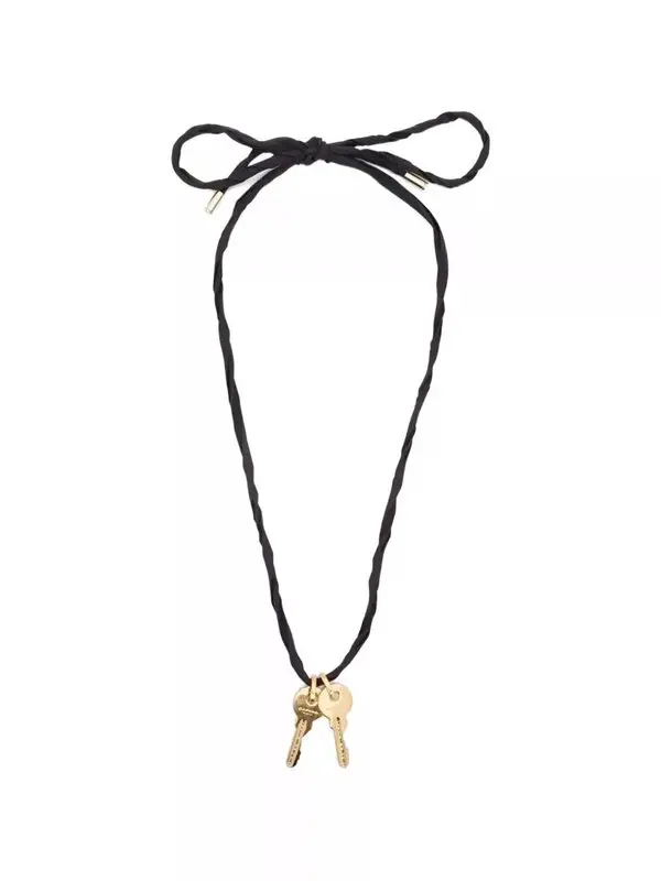 Carven Key Necklace - Gold
