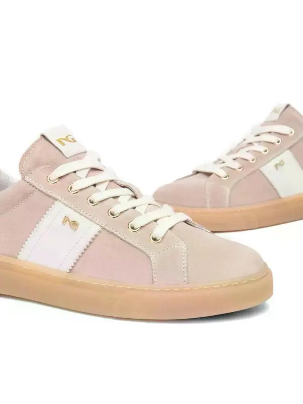 NEROGIARDINI Suede Lace-up Sneakers
