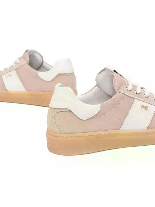 NEROGIARDINI Suede Lace-up Sneakers