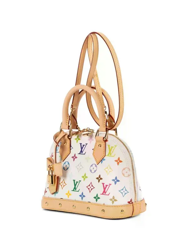 LOUIS VUITTON X Takashi Murakami Bb Alma Monogram - White