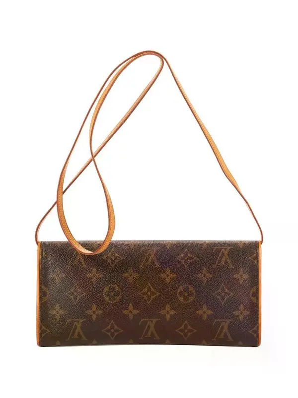 LOUIS VUITTON Gm Twin Monogram Wallet On Strap