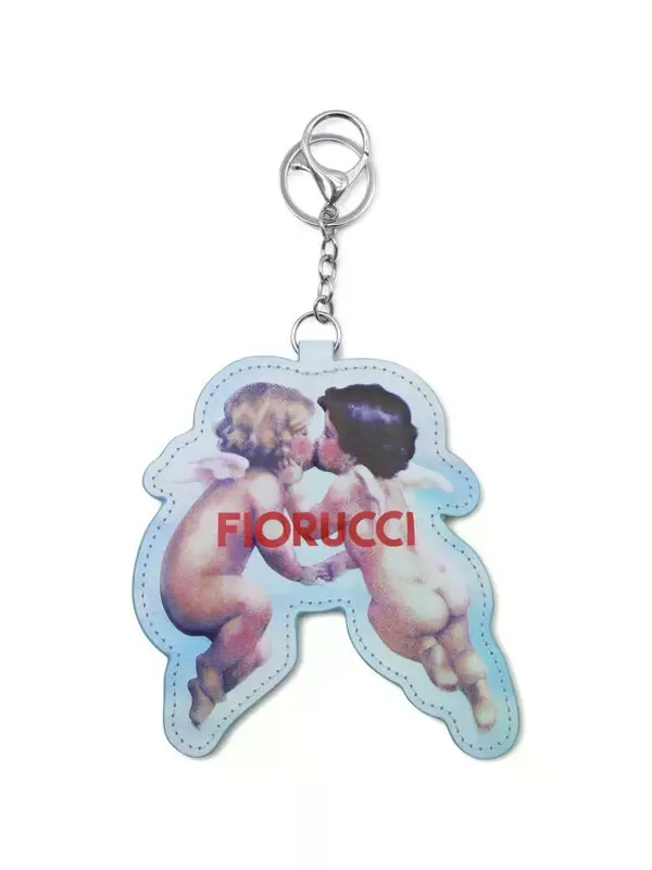 Fiorucci Applique Keyring - Blue