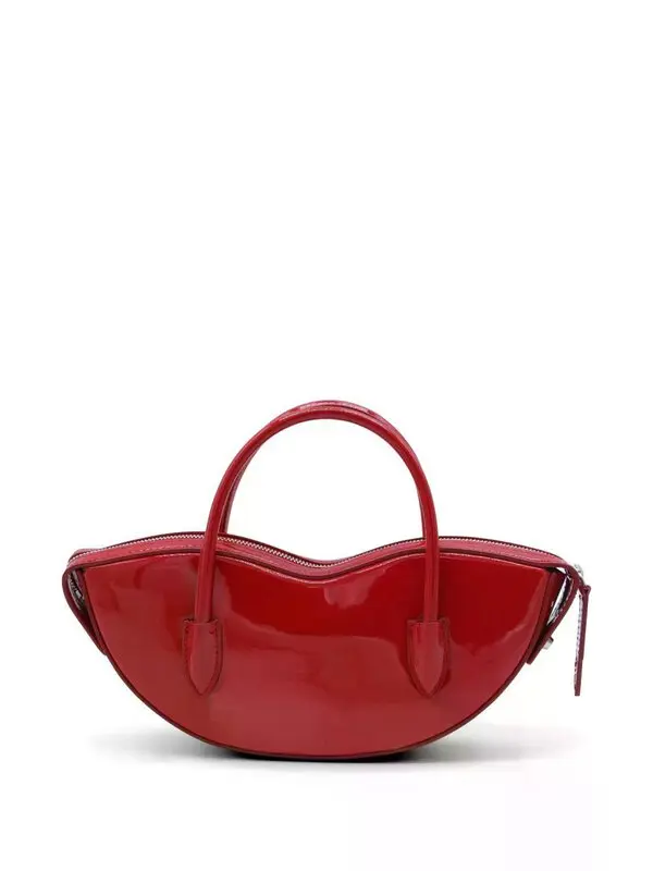 Fiorucci Handles Leather Shoulder Bag