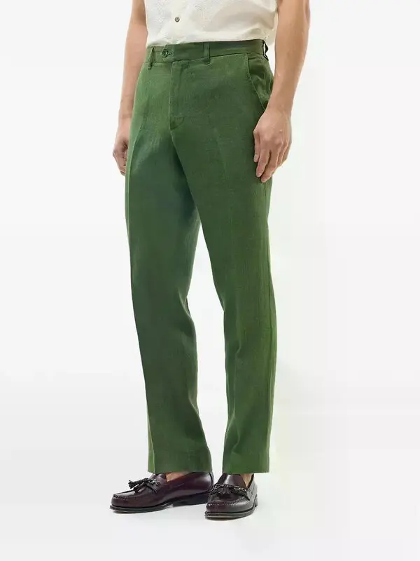 PERCIVAL Tailored Linen Trousers