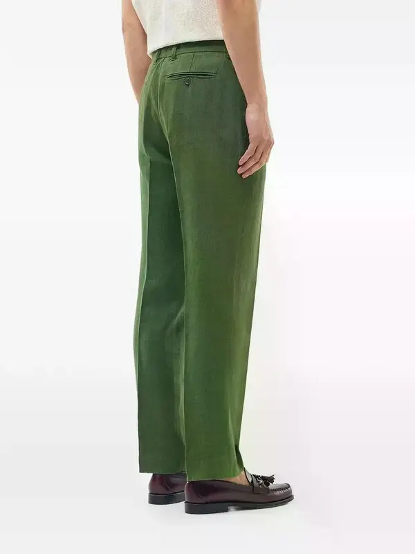 PERCIVAL Tailored Linen Trousers