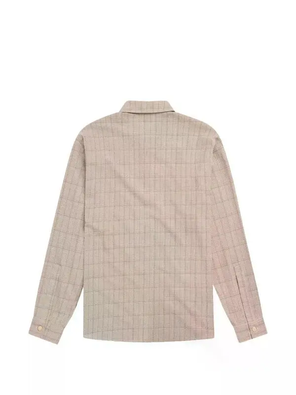 KROST Oversized Flannel Shirt - Neutrals