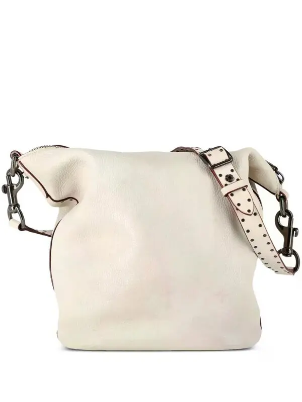 COACH Border Rivets Shoulder Bag