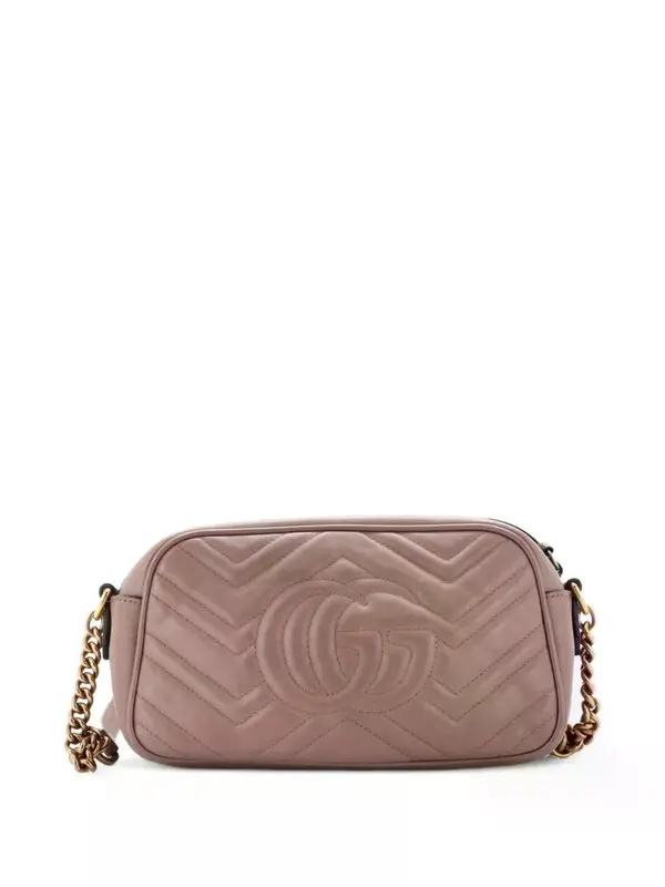 Gucci Gg Marmont Small Shoulder Bag - Neutrals