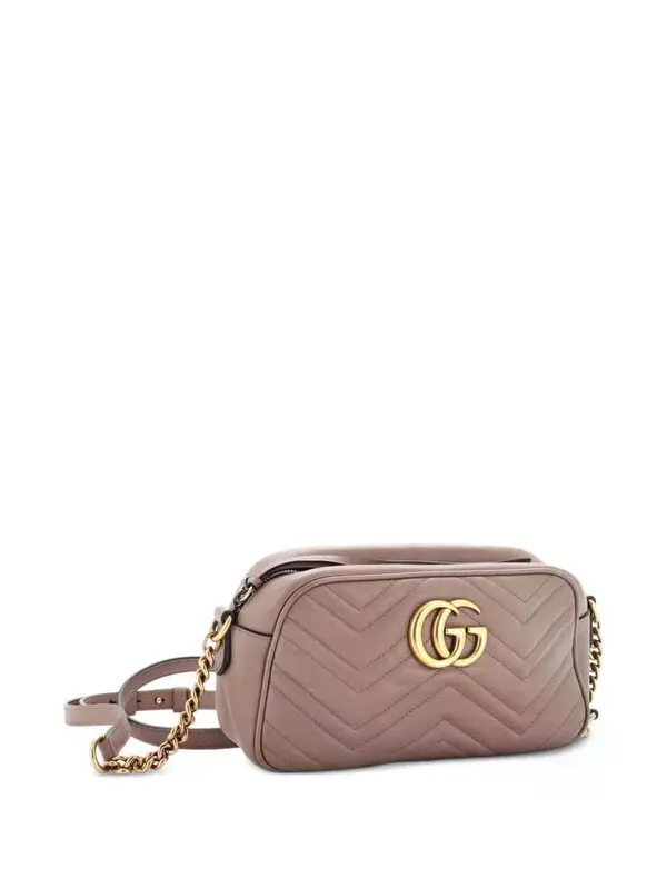 Gucci Gg Marmont Small Shoulder Bag - Neutrals