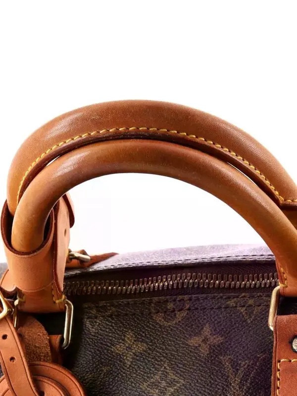 LOUIS VUITTON Keepall Monogram Canvas 50 Travel Bag - Brown