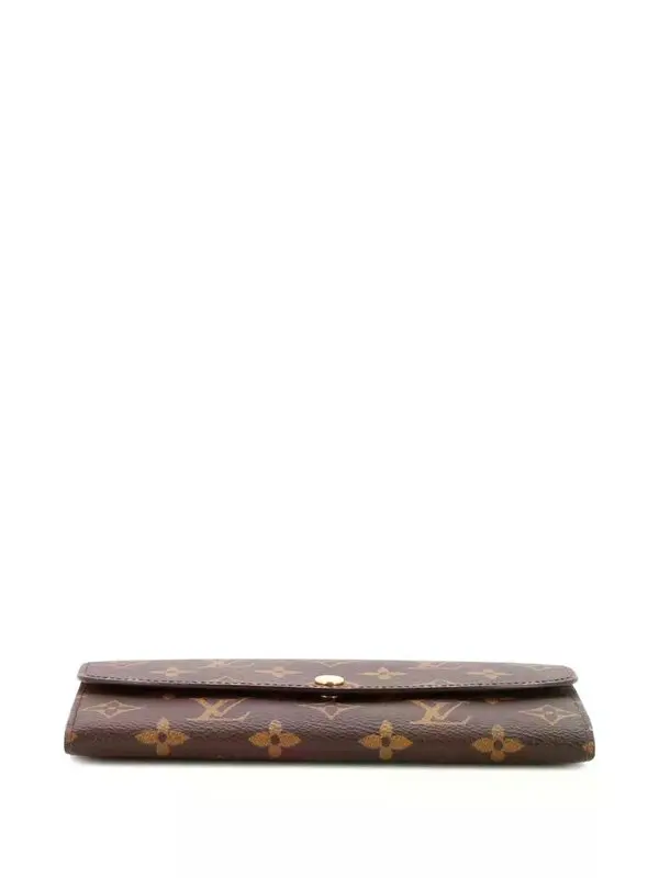 LOUIS VUITTON Emilie Wallet Monogram Canvas Small Wallets