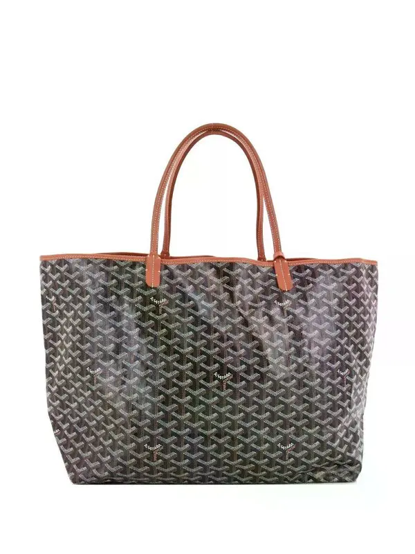 Goyard Saint Louis Coated Canvas Gm Tote Bag - Brown